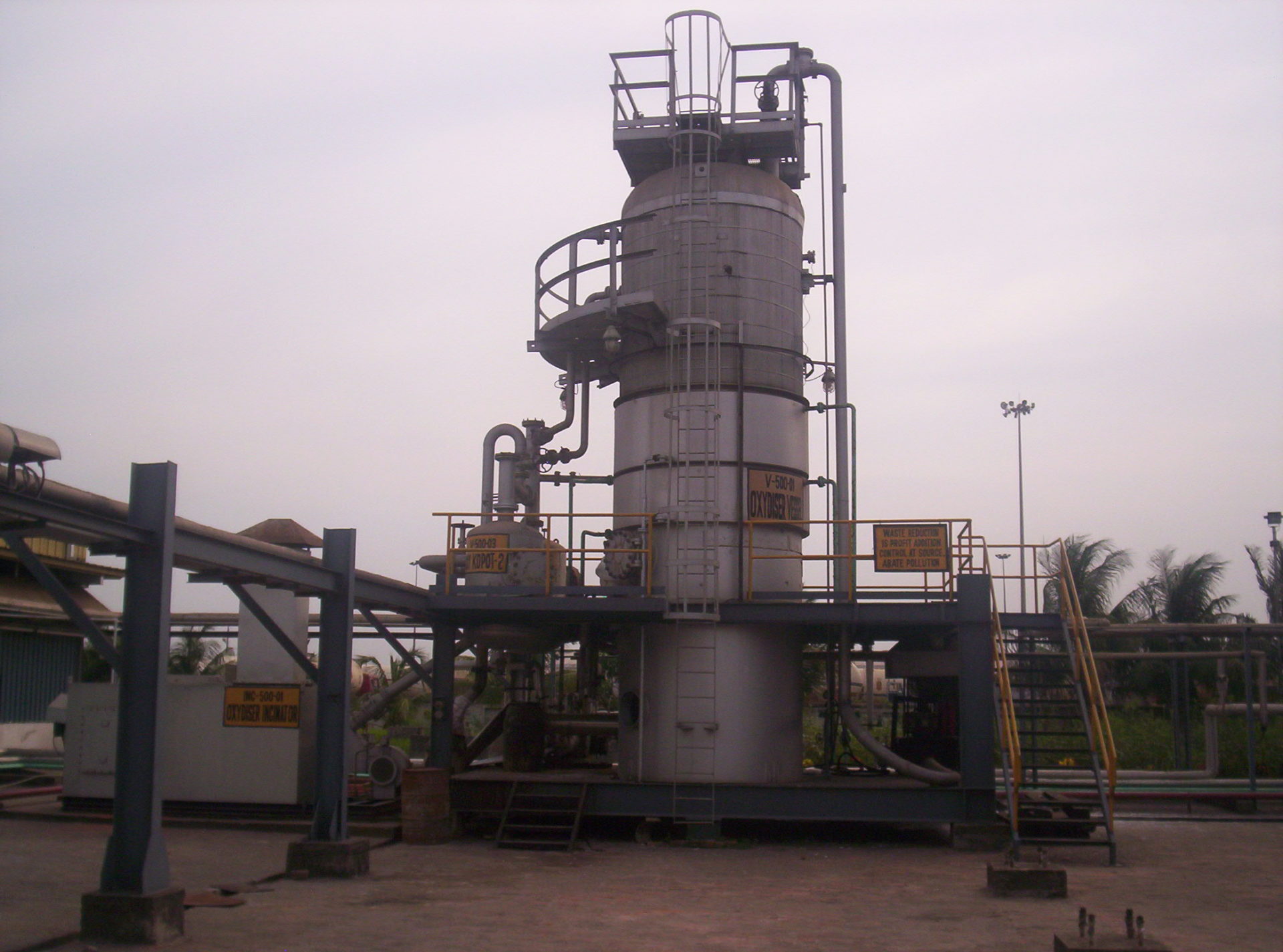 Marcus Oil-Haldia Polyethylene Wax Refining Operations - Marcus